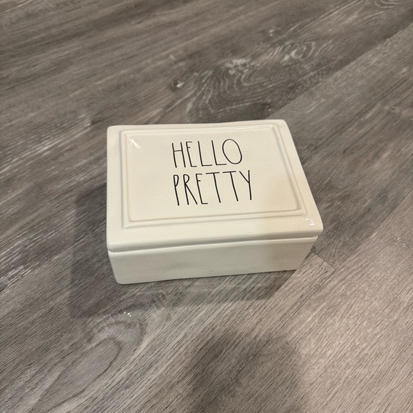 Rae Dunn | Storage & Organization | Hello Pretty Rae Dunn Jewelry Box ...